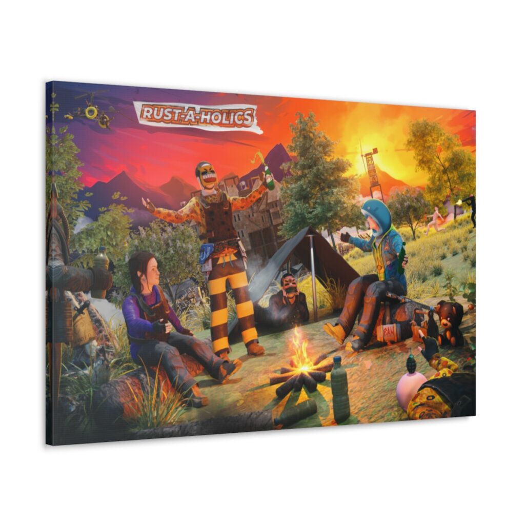 RAH Mural Canvas Print – Rust-A-Holics
