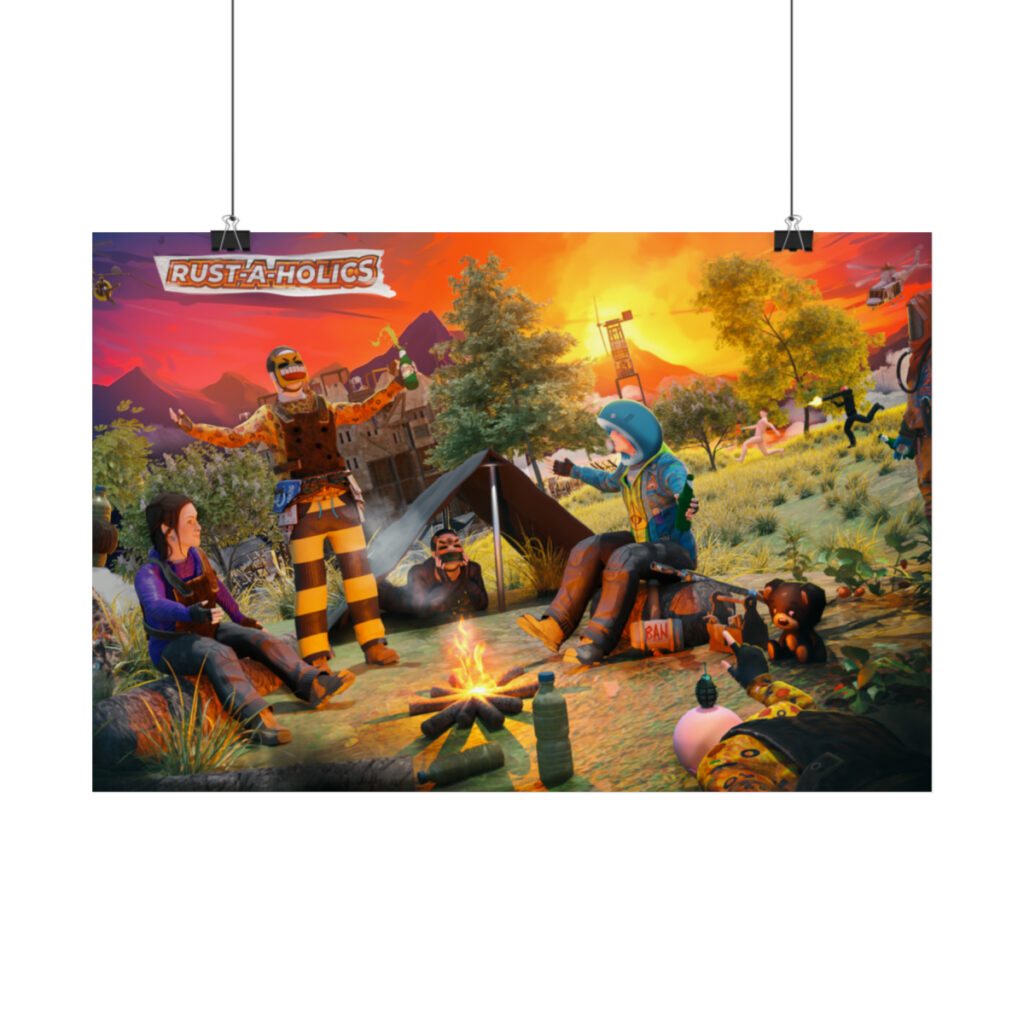 RAH Mural Poster – Rust-A-Holics